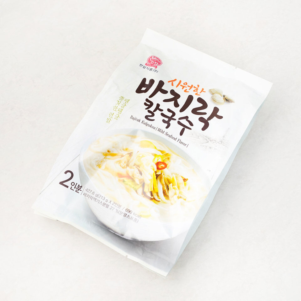Bon Go Jang Bajirak Kalguksu 시원한 바지락 칼국수 - HanMaru Mart: Premium Korean ...